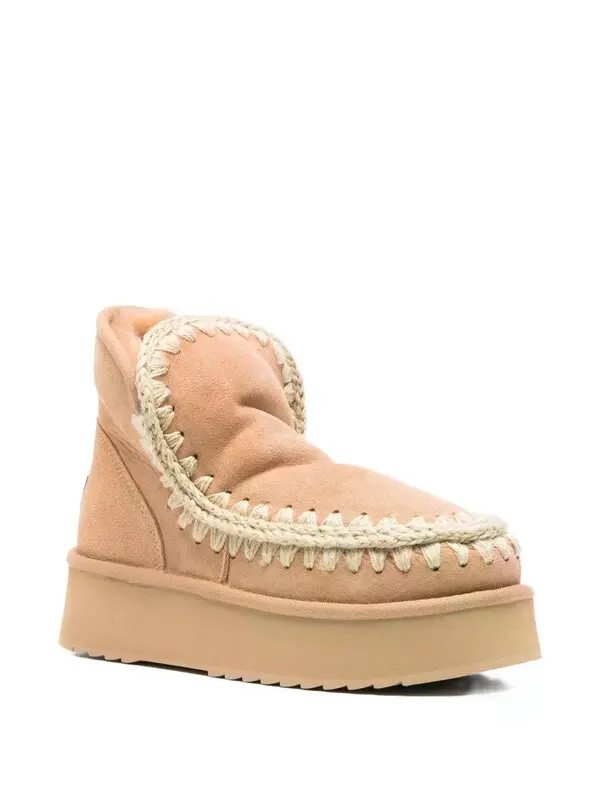 Mou 50mm Mini Boots With Platform Sole