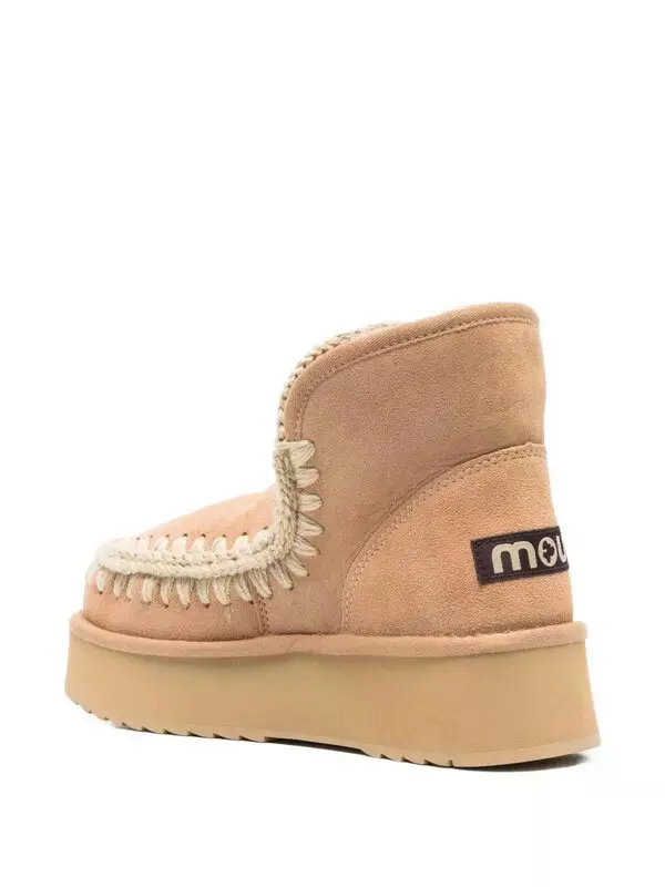 Mou 50mm Mini Boots With Platform Sole