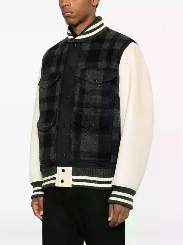Junya Watanabe Check Panelled Jacket