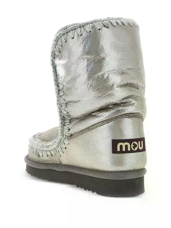 Mou 24 Logo-patch Ankle Boots