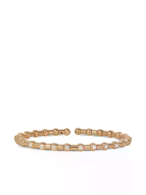 Sidney Garber 18k Yellow Diamond Bracelet - Gold