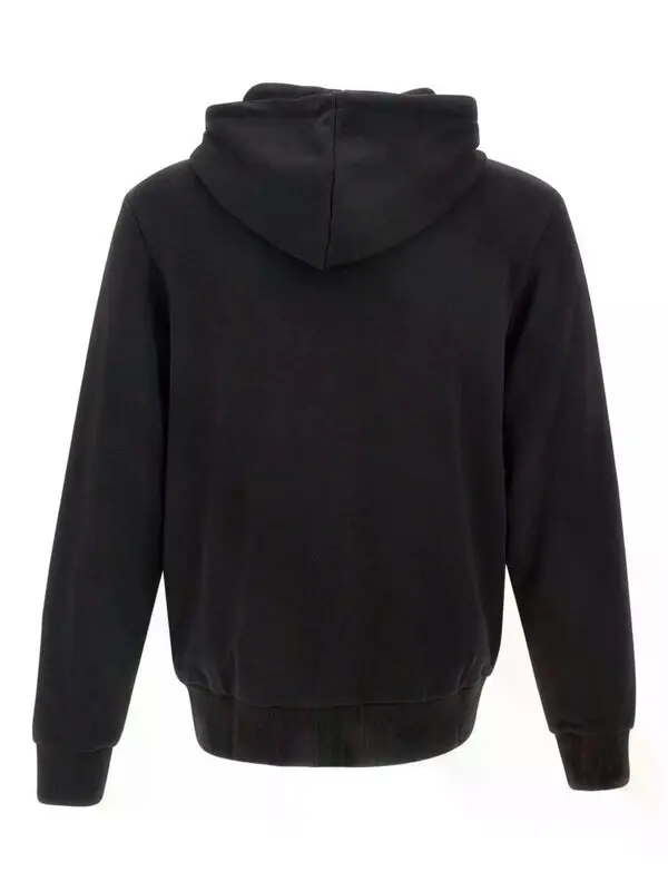 SUN 68 Zip-up Hoodie With Logo Embroidery