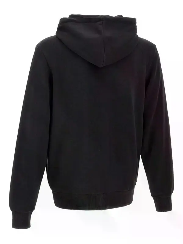 SUN 68 Zip-up Hoodie With Logo Embroidery