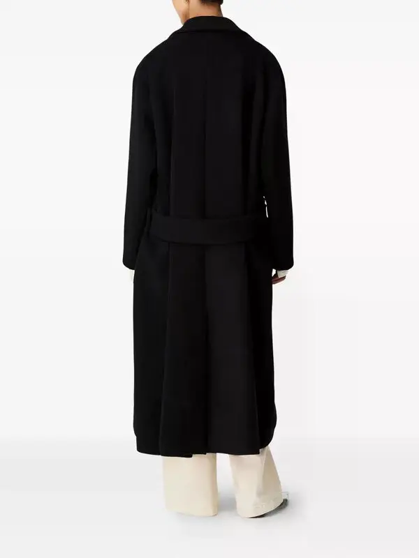 Another Tomorrow Belted Wrap Coat