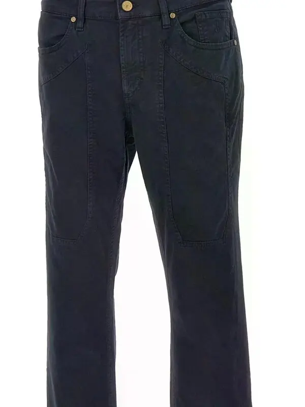 JECKERSON Belt-loop Trousers - Blue