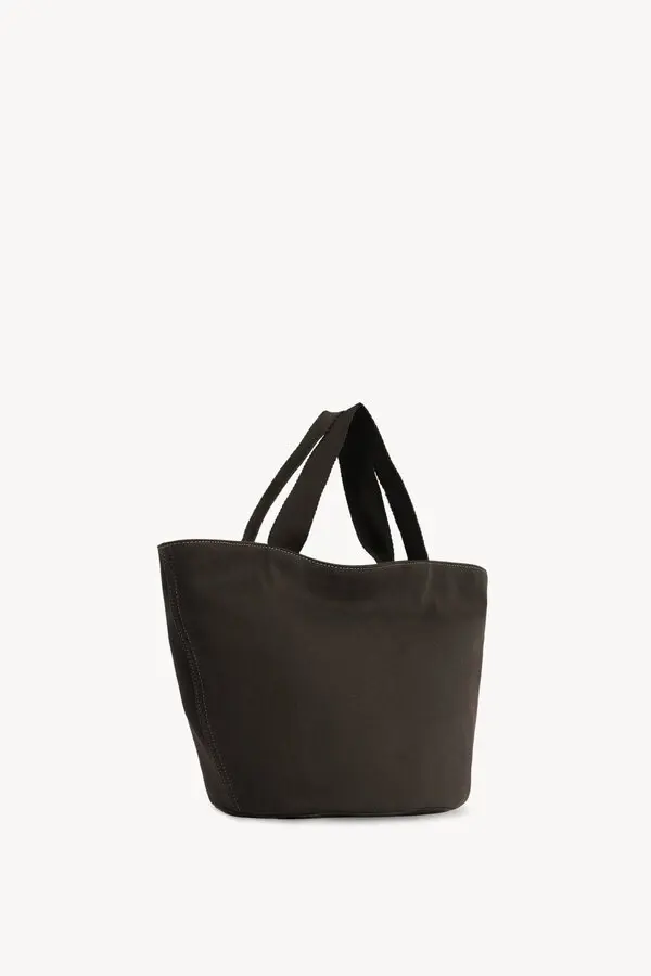 THE ROW Sisal Cotton Canvas Tote Bag - Brown