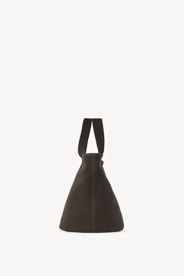 THE ROW Sisal Cotton Canvas Tote Bag - Brown