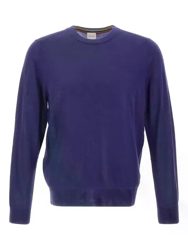 Paul Smith Embroidered Logo Crew-neck Sweater