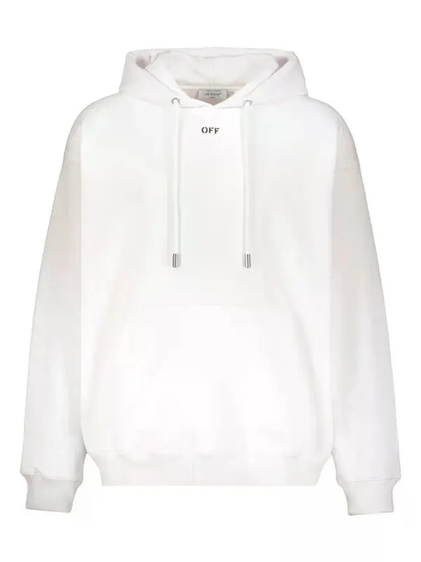 Off-White Arrow Motif Drawstring Hoodie