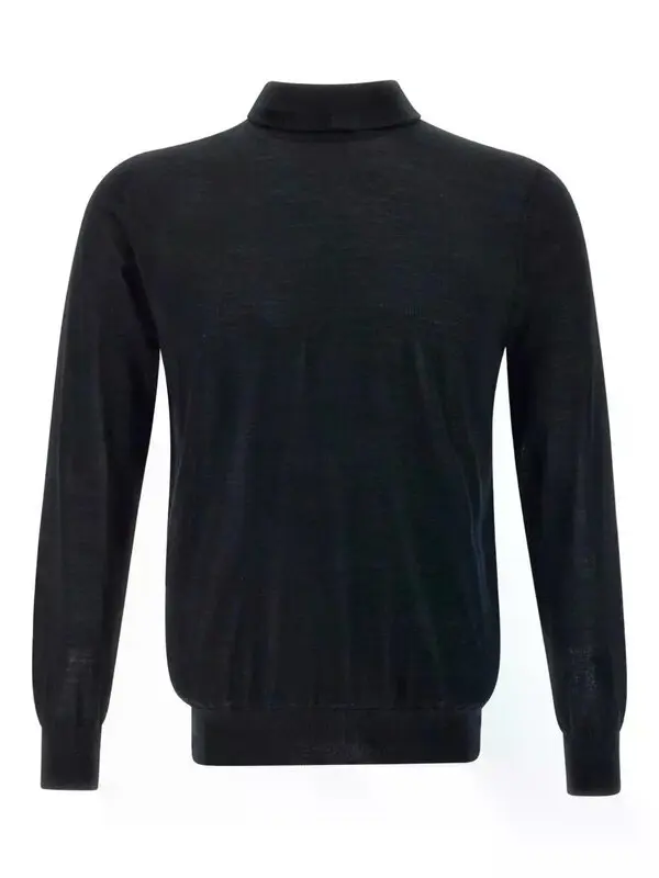 KANGRA Turtleneck Ribbed Sweater
