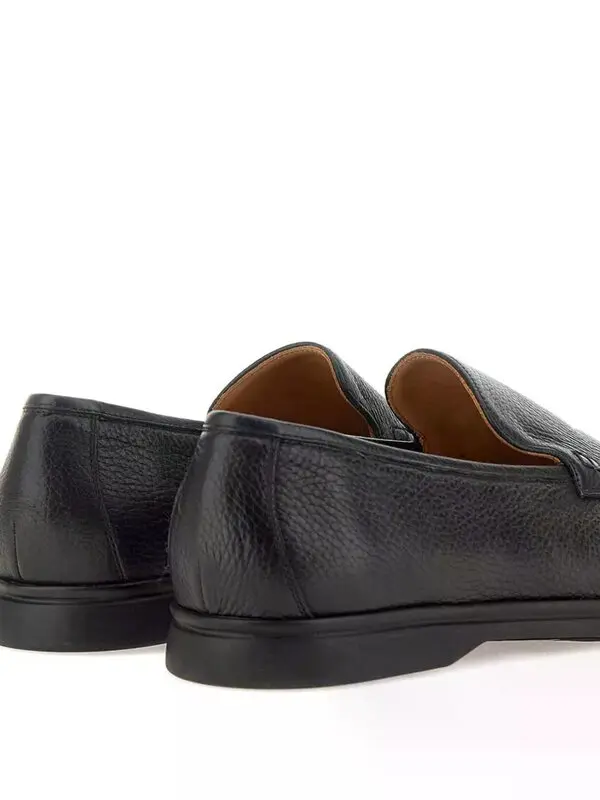 DUCA DEGLI ABRUZZI Lorenzo Plain Leather Loafers