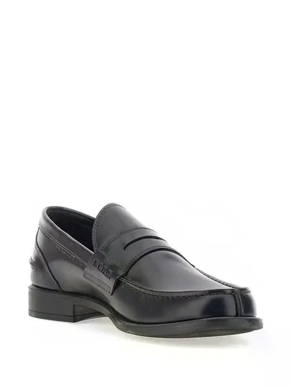 DUCA DEGLI ABRUZZI Monaco Leather Loafers