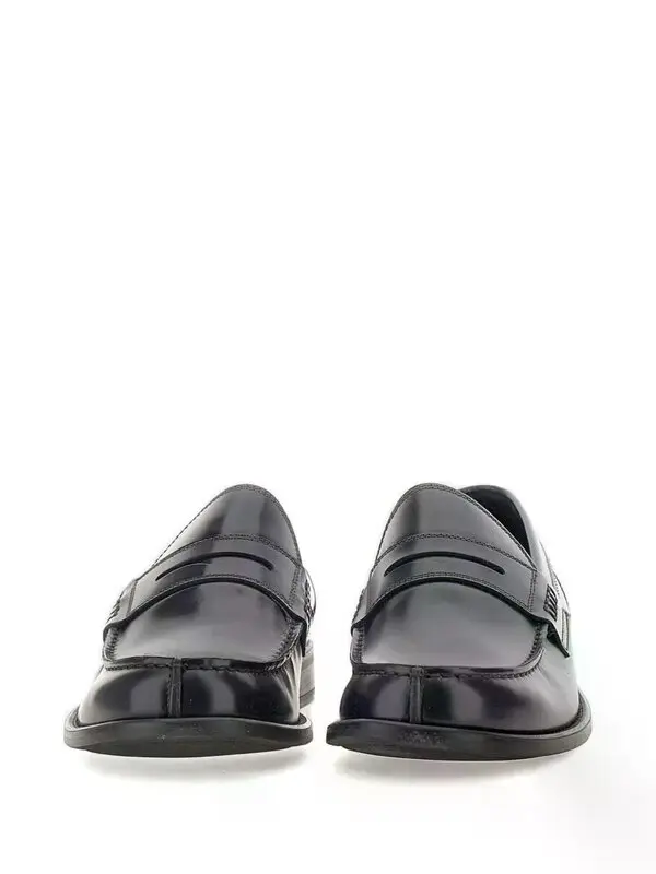 DUCA DEGLI ABRUZZI Monaco Leather Loafers
