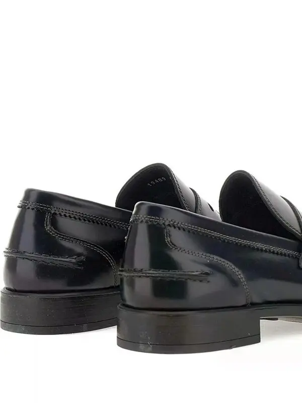 DUCA DEGLI ABRUZZI Monaco Leather Loafers