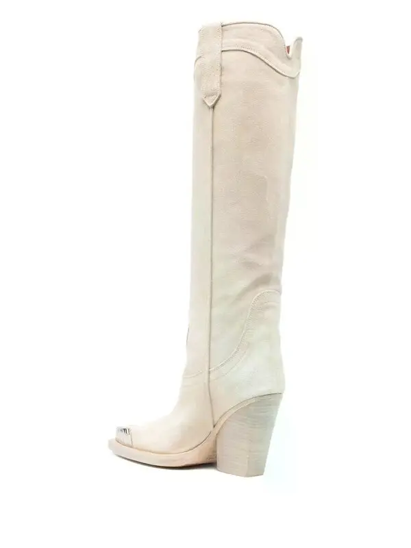 Paris Texas El Dorado Metal Toe 10mm Suede Boots