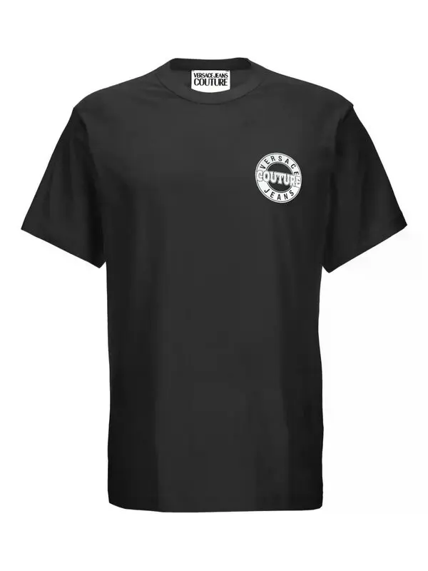 Versace Logo-print T-shirt - Black