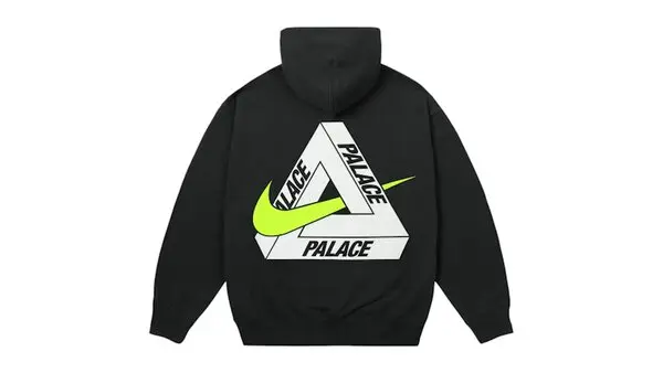 PALACE X Nike Tri Swoosh Hood - Black