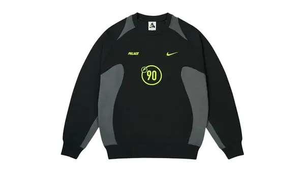 PALACE X Nike Total P90 Crew - Black