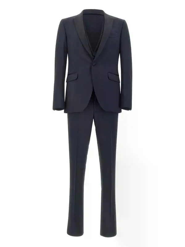 CARLO PIGNATELLI Button Three-piece Suit
