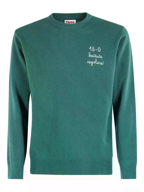 MC2 SAINT BARTH Heron Light Crew-neck Sweater - Green