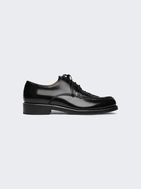 Jacquemus Les Derbies Tressees - Black