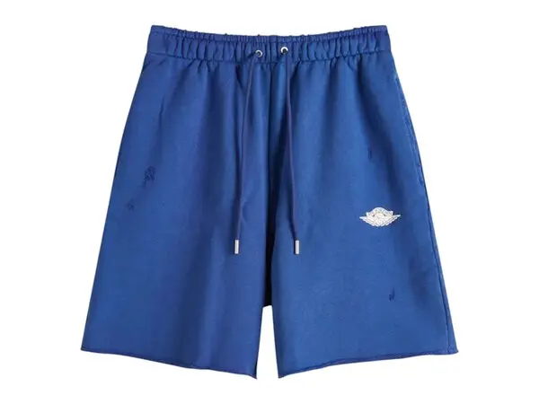 JORDAN Fleece Pullover Shorts - Blue