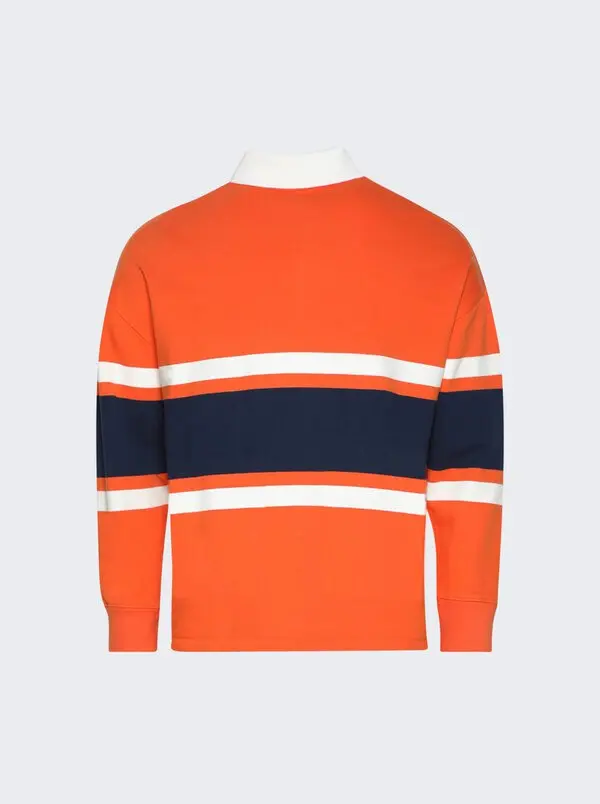 Loewe Long Sleeve Polo And Purple - Orange