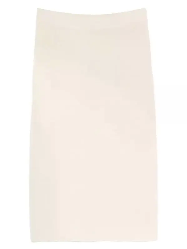 Marc O'polo Knitted Midi Skirt - Neutrals