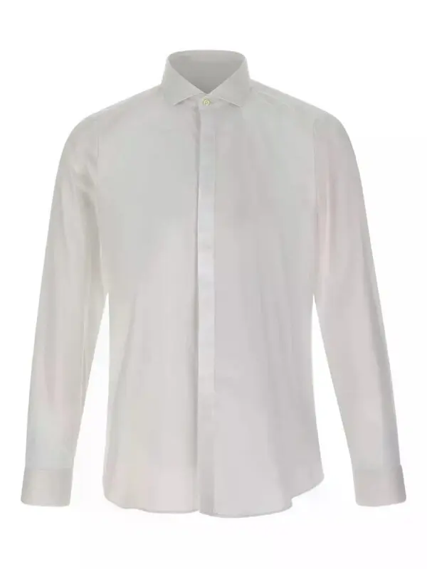 MARCHESANI Button Placket Long Sleeve Shirt