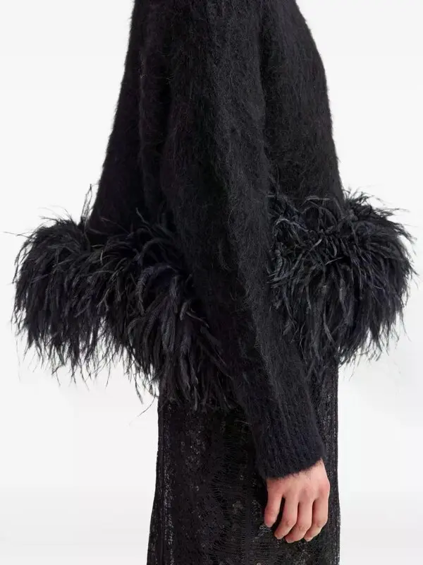 16Arlington Dovico Feather Top - Black