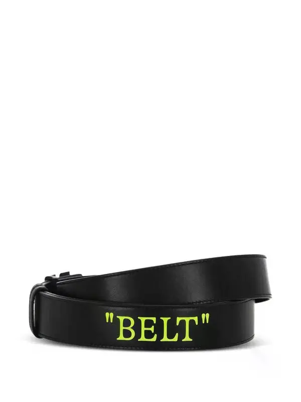 Off-White Arrow Buckle Leather Belt