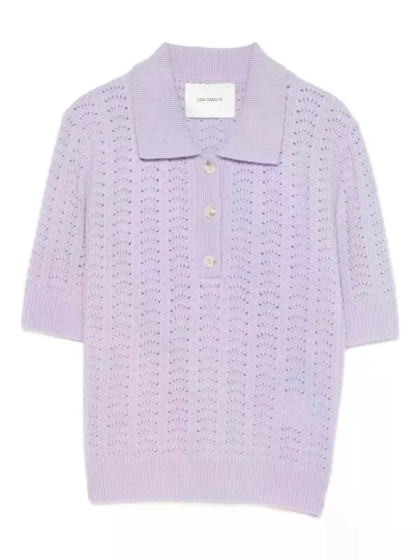 LISA YANG Masy Polo Top