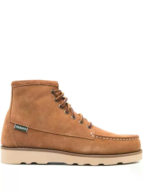 SEBAGO Tala Lace-up Ankle Boots - Brown