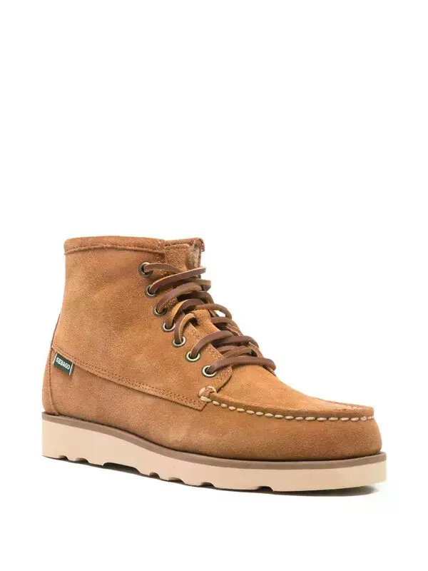SEBAGO Tala Lace-up Ankle Boots - Brown