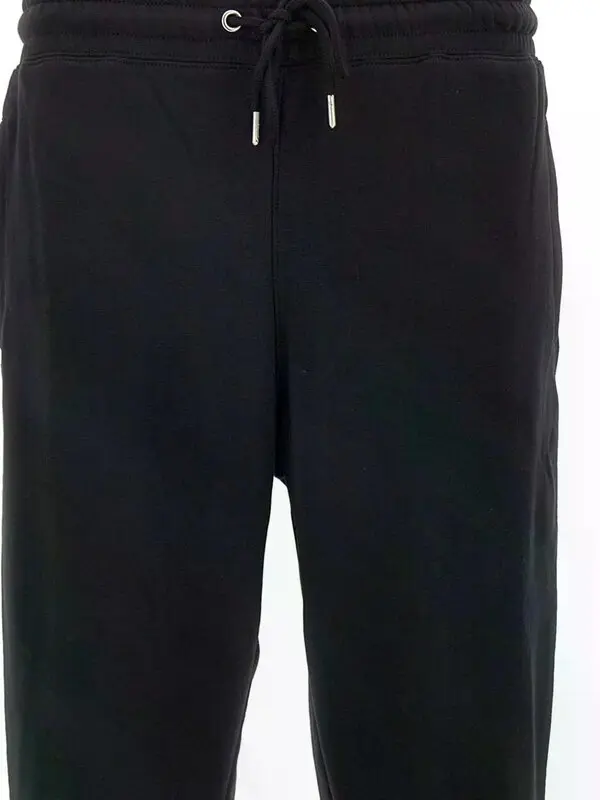 SUN 68 Drawstring Logo-embroidered Track Pants - Black