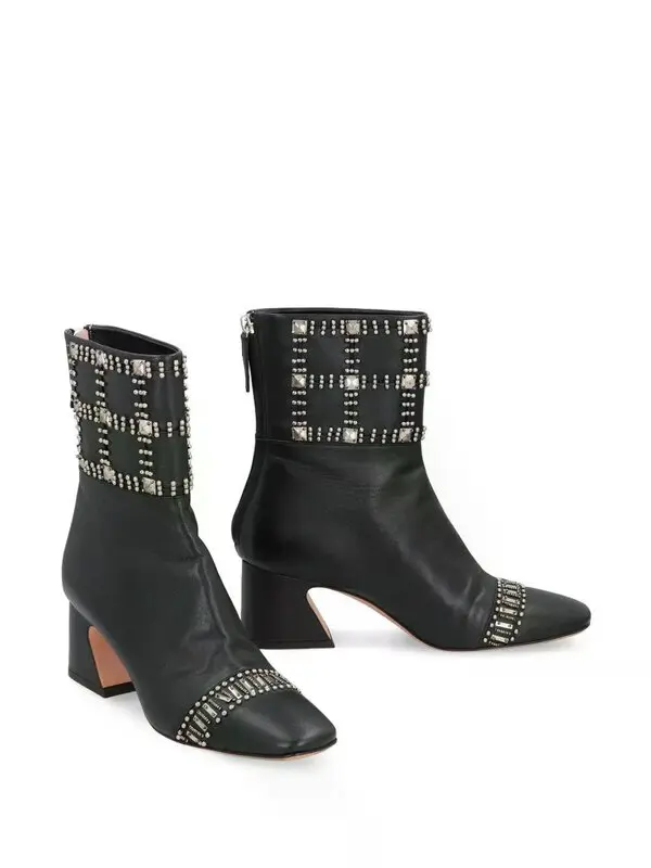 Alberta Ferretti Beaded Embellishment Boots
