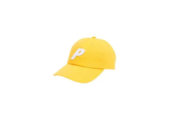 PALACE P 6-panel Cap - Nectarine Yellow