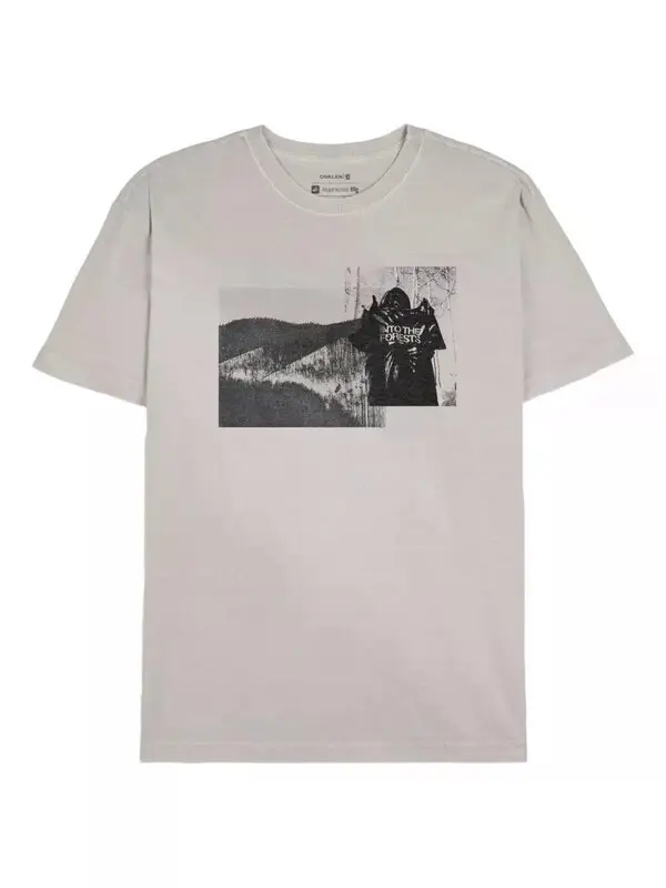 OSKLEN Stone Snow Landscape T-shirt - Neutrals