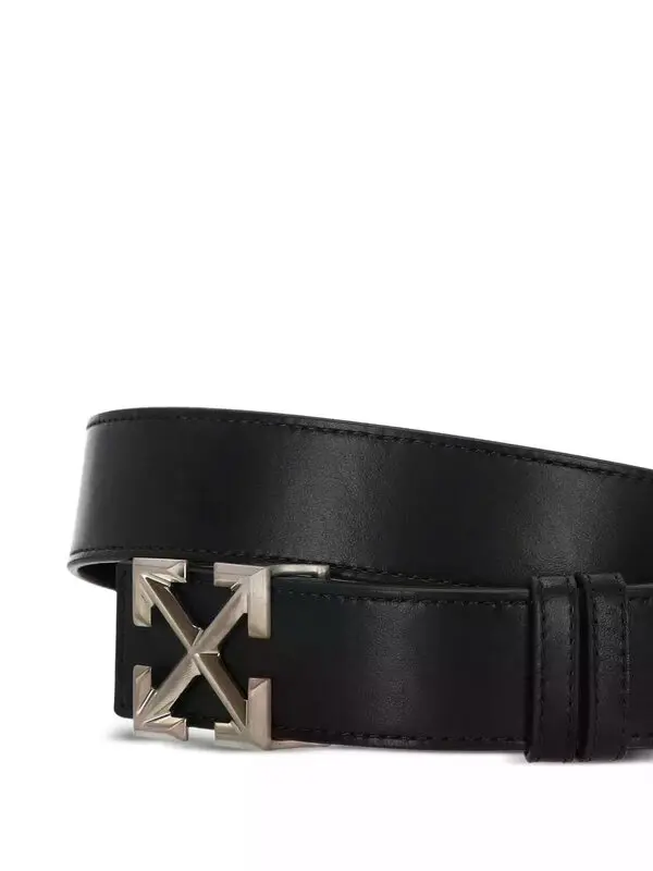 Off-White Arrow-motif Leather Belt