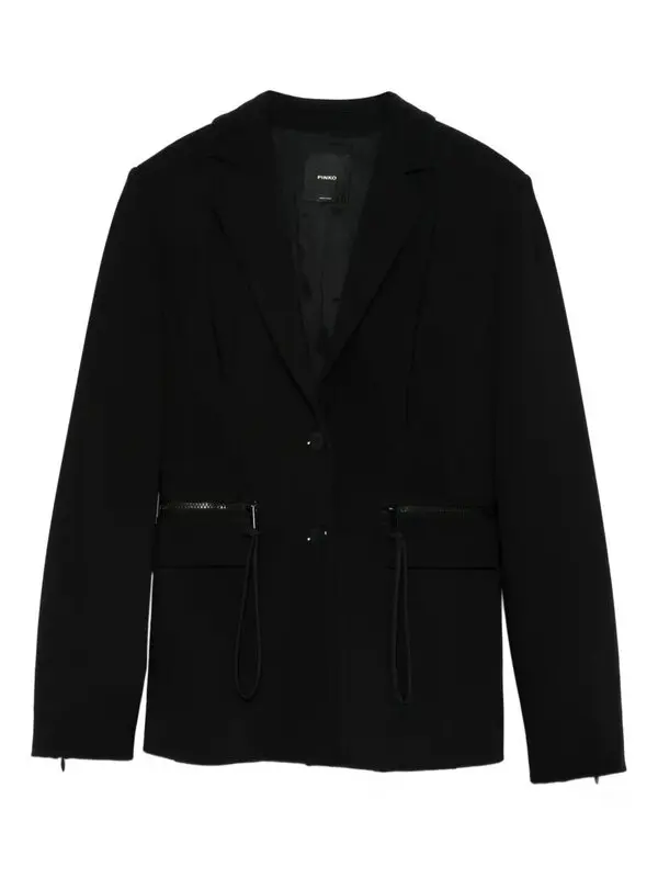 Pinko Faustina Zip-pocket Blazer