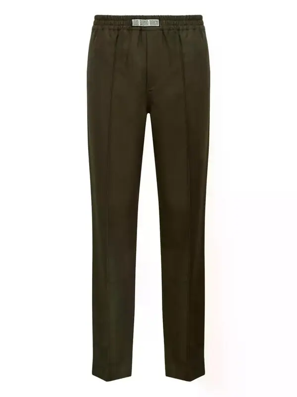 LGN LOUIS GABRIEL NOUCHI Velour Jogging Trousers - Green