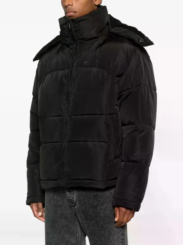 RETERNITY Hooded Puffer Jacket - Black