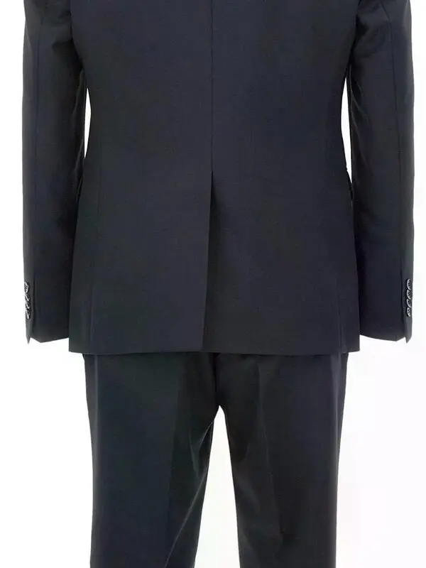 CARLO PIGNATELLI Mandarin Collar Three-piece Suit