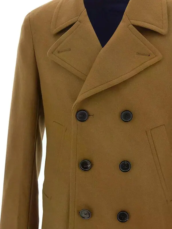 Paul Smith Peaked-lapels Double-breasted Coat