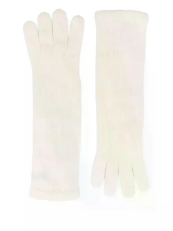 ALPO Cashmere Gloves - White