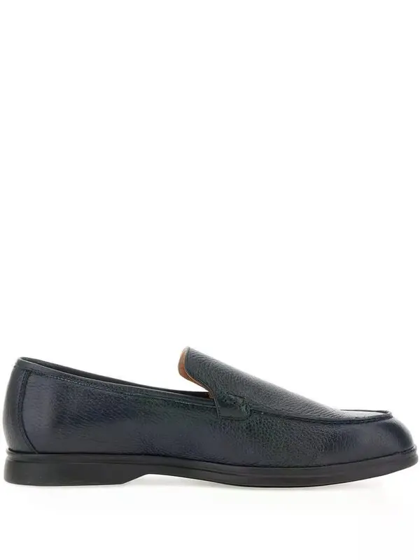 DUCA DEGLI ABRUZZI Lorenzo Plain Leather Loafers