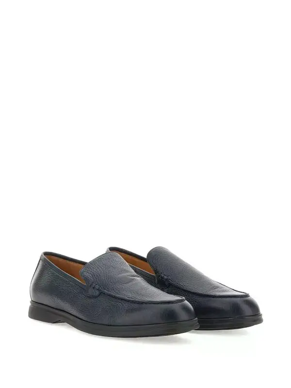 DUCA DEGLI ABRUZZI Lorenzo Plain Leather Loafers