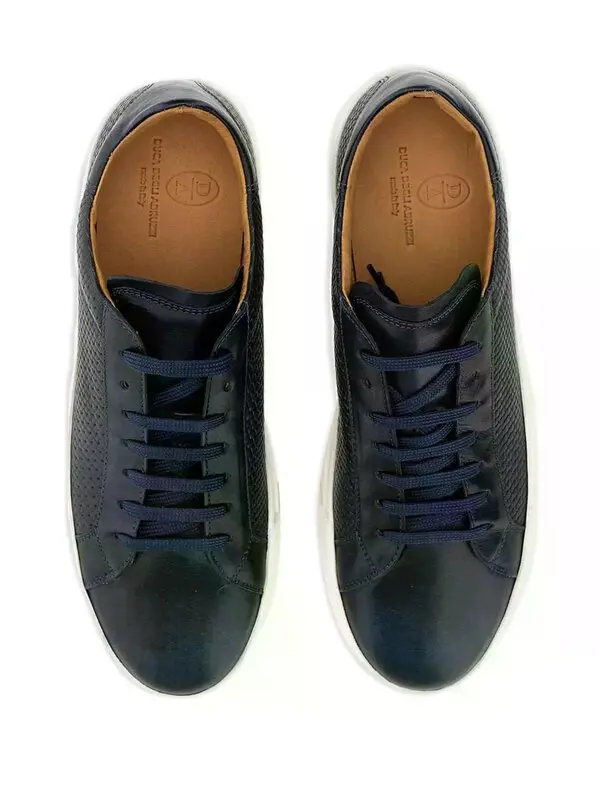 DUCA DEGLI ABRUZZI Panama Leather Sneakers