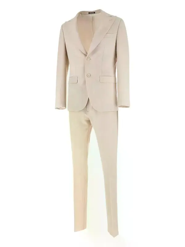 MARCHESANI King Buttoned Peak-lapels Single-breasted Suit