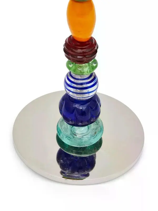 POLSPOTTEN Beaded Glass Candlestick
